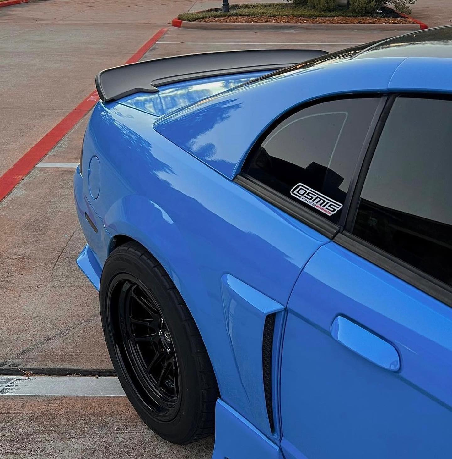 1999-2004 New Edge Mustang SN350 Fiberglass spoiler – LSBcustoms